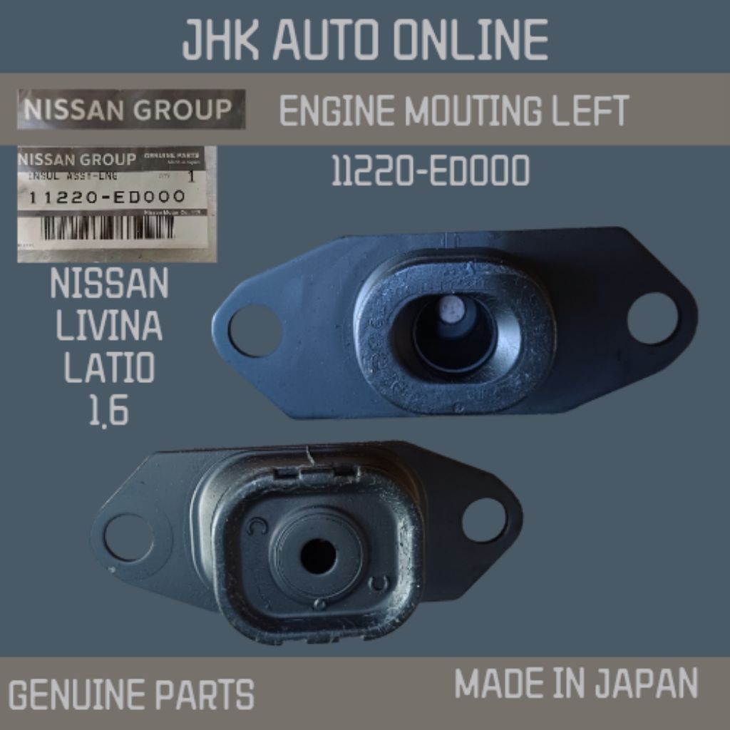 NISSAN GRAND LIVINA 1.6 LATIO ENGINE MOUNTING SET 3PC 100%ORIGINAL MADE ...