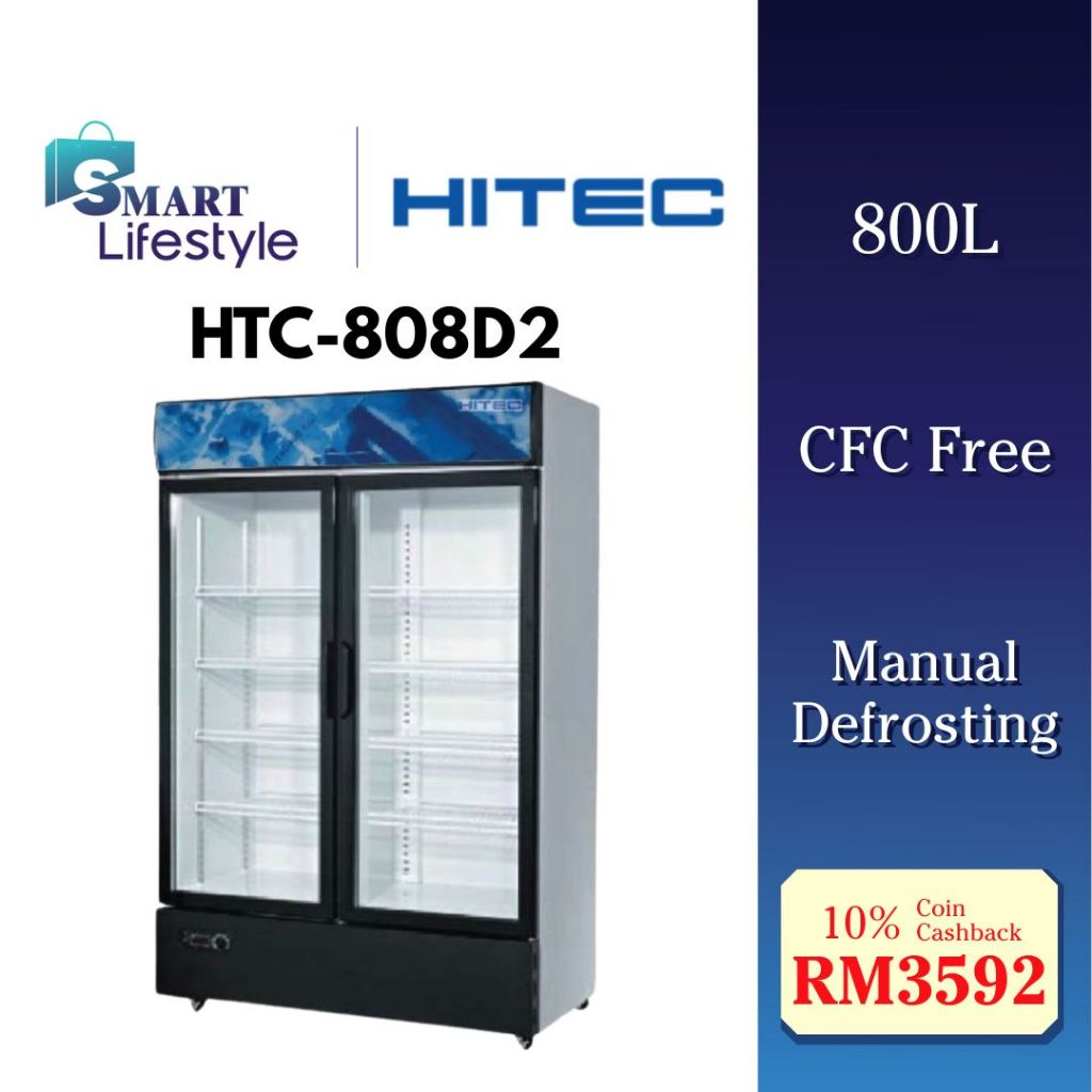 Hitec 800L Chiller Showcase HTC-808D2 / Morgan Chiller (850L) MCS-850D ...