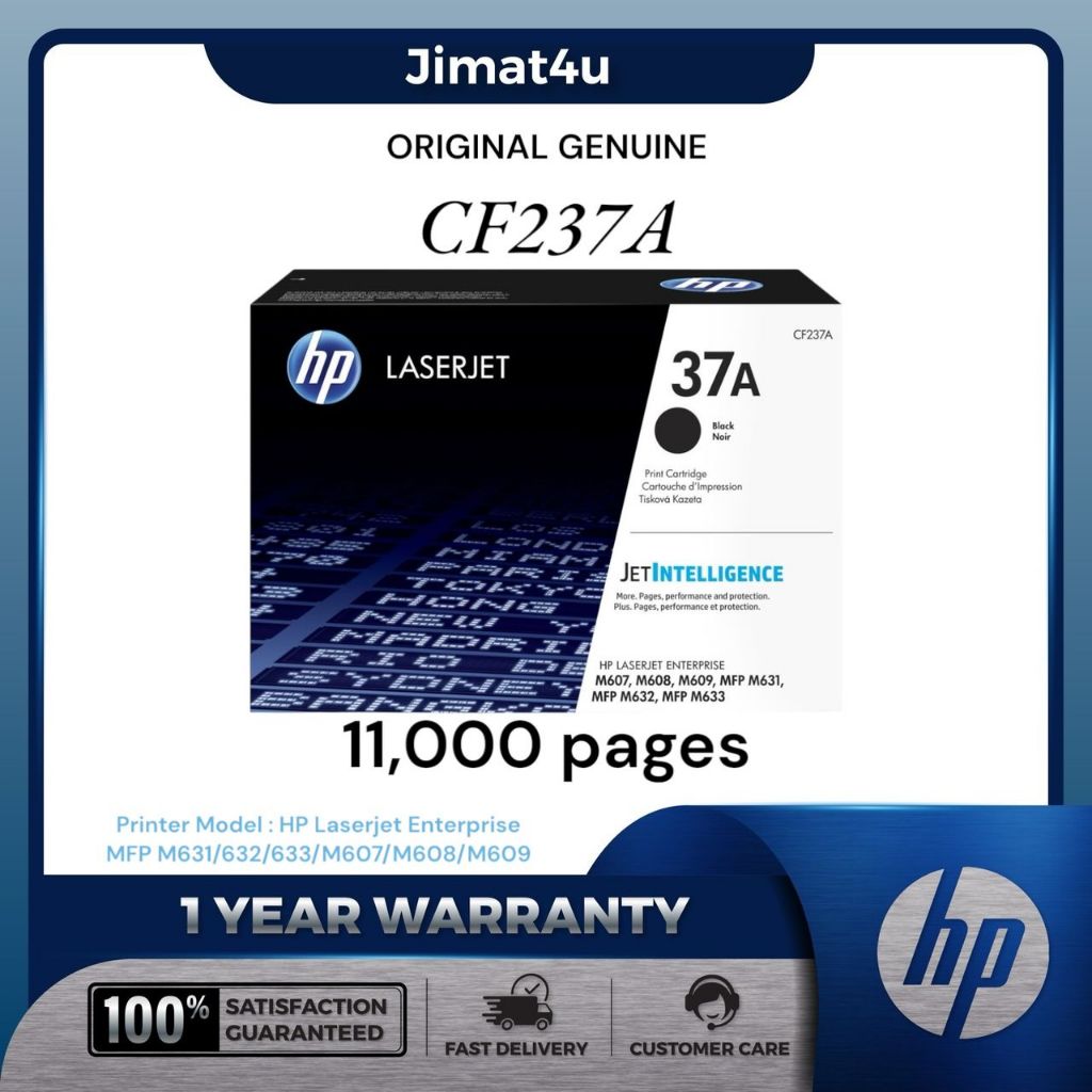 HP CF237A 237A 37A Original Laserjet Toner Cartridge | Shopee Malaysia