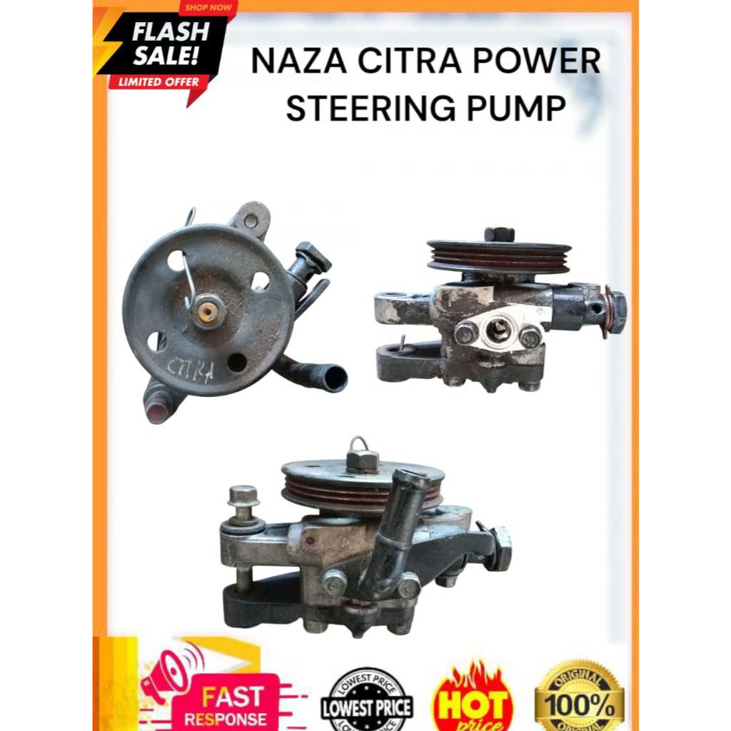 NAZA CITRA POWER STEERING PUMP ORIGINAL USED | Shopee Malaysia