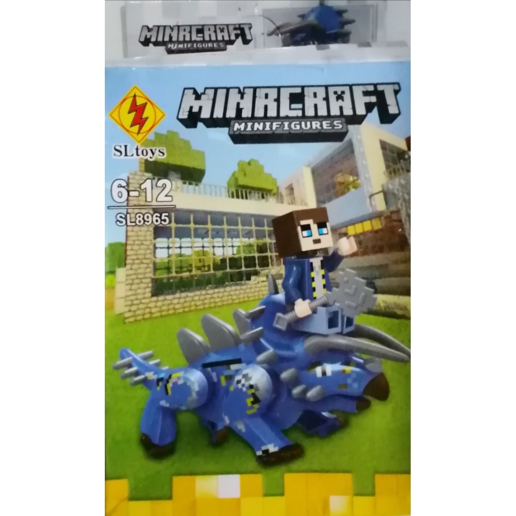 READY STOCK AND FAST DELIVERY!! MINECRAFT SL8965 MINIFIGURE BUILDING ...