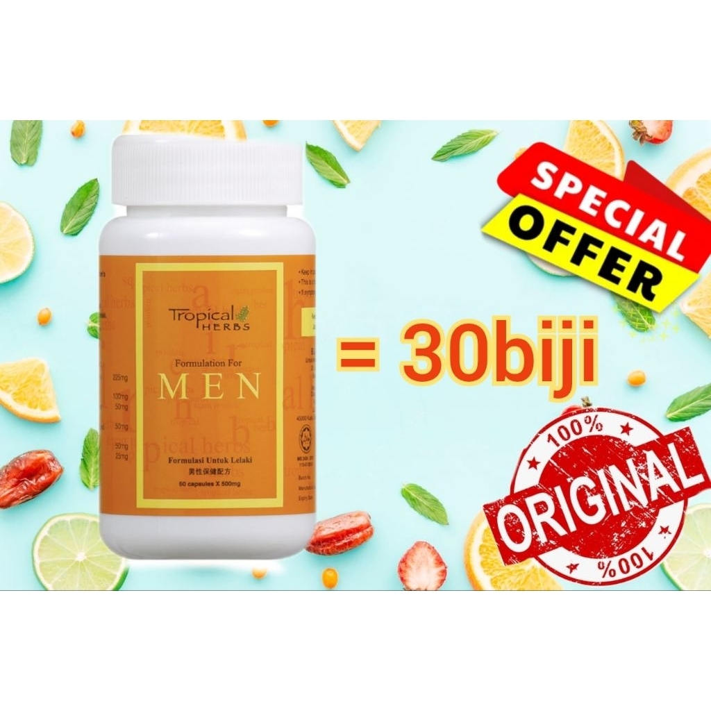 NUTRILITE FORMULA FOR MEN (30BIJI) (TRIAL PACK) | Shopee Malaysia