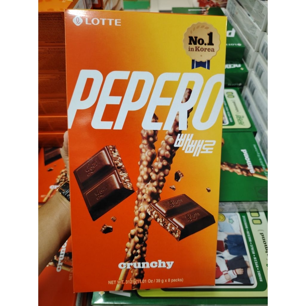 LOTTE PEPERO CRUNCHY (39Gx8pcs) | Shopee Malaysia