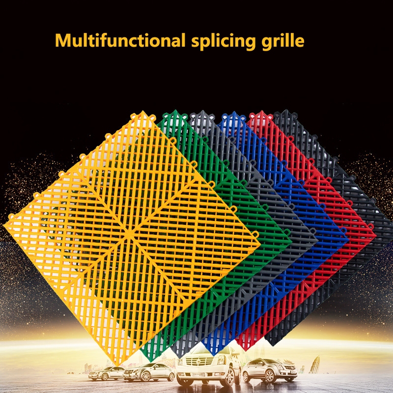 Car Wash Mat Heavy Duty Car Wash Floor Mat/Garage Floor drain plastic ...