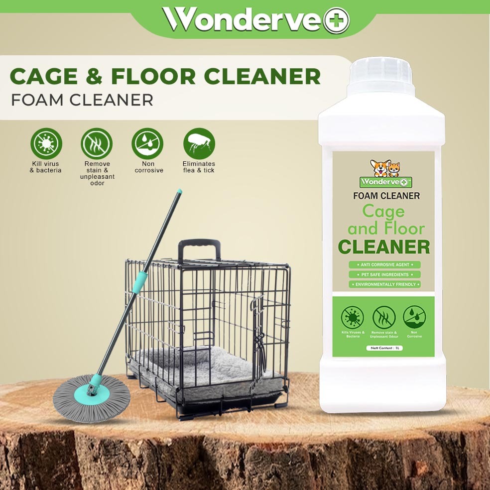 Wondervet Cage and Floor Cleaner for All Pets (1L) | Shopee Malaysia