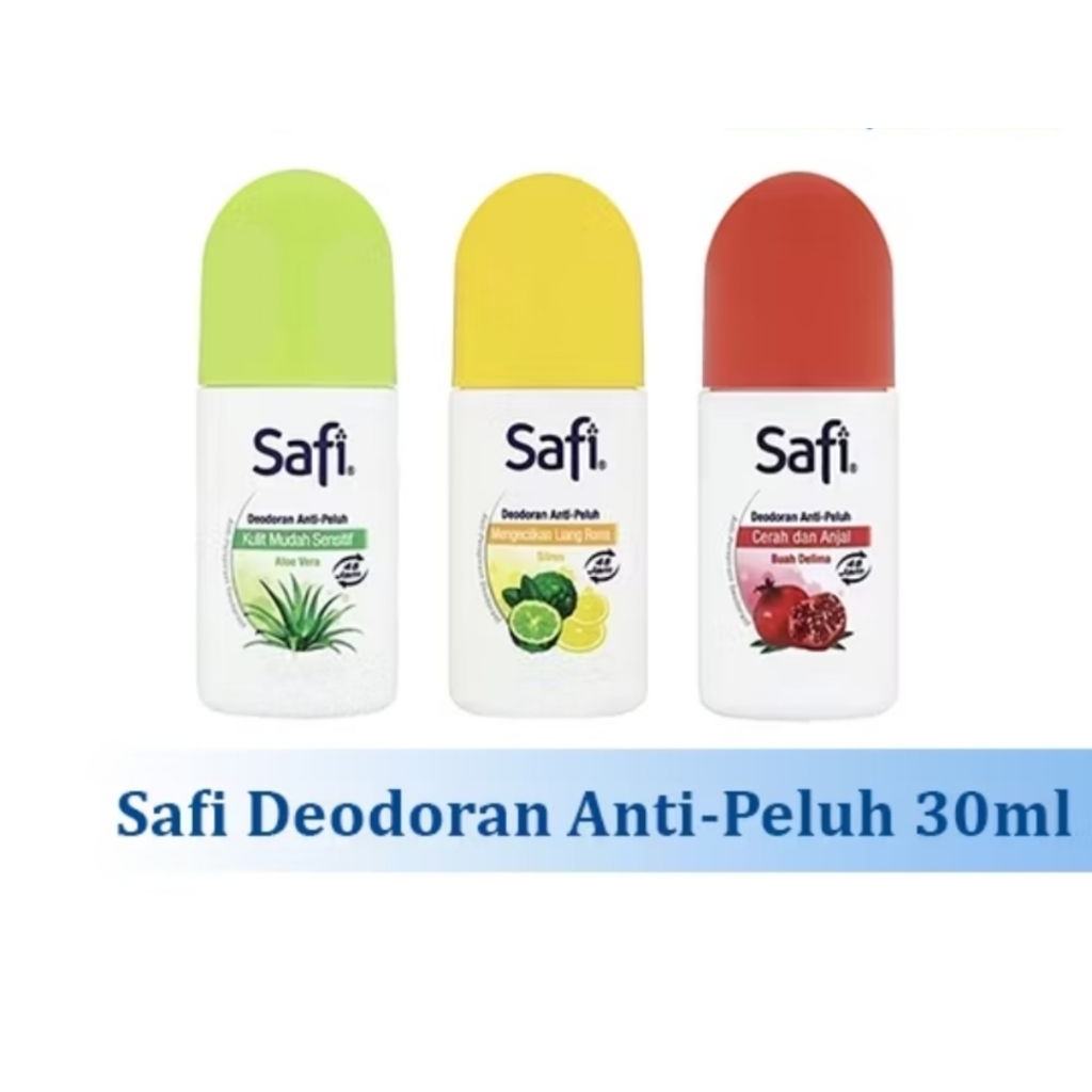 Safi Deodorant Anti Perspirant Roll on 30ml | Shopee Malaysia