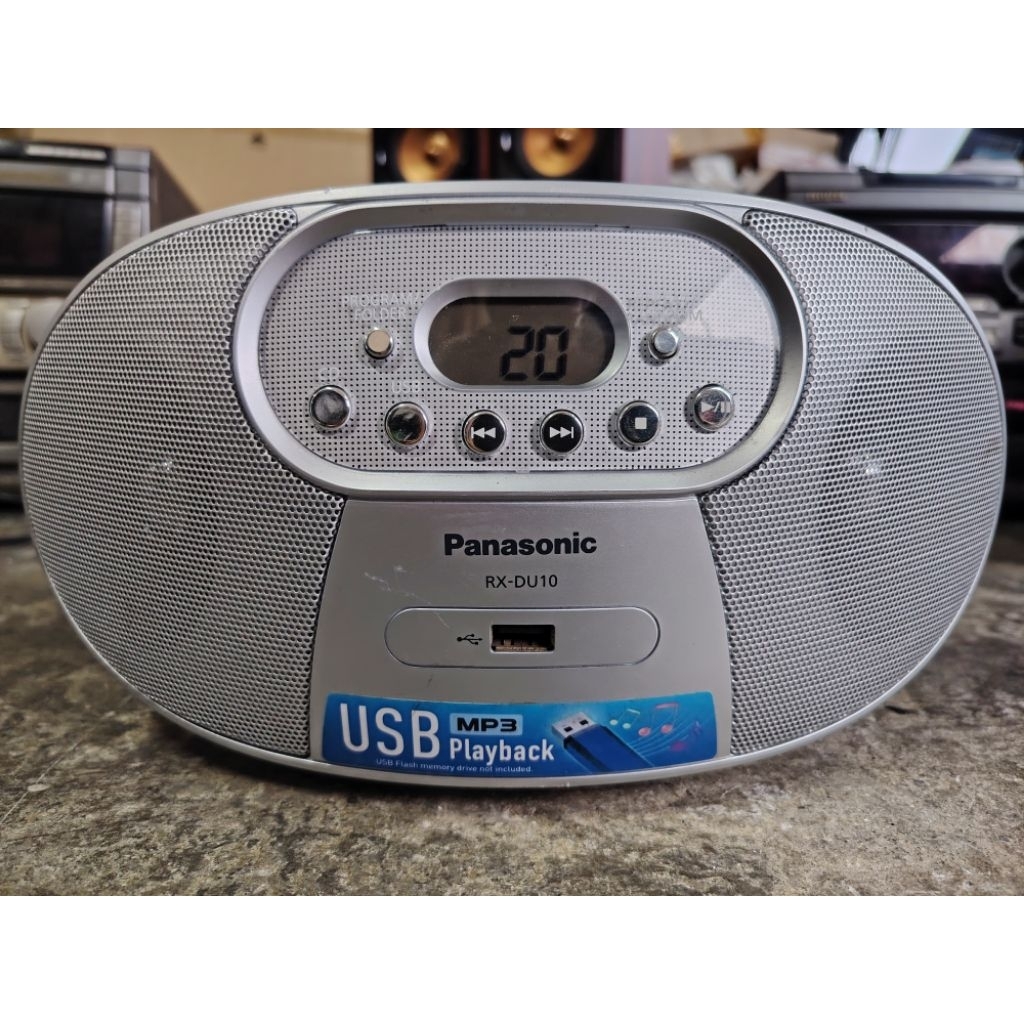 P-------C RX-DU10 USB RADIO CD PLAYER ( 2ND ) CAN USE | Shopee Malaysia