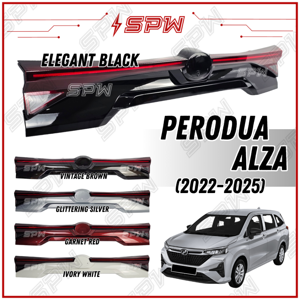 Perodua Alza (2022-2025) Trunk LED Rear Garnish Daylight DRL Brake ...