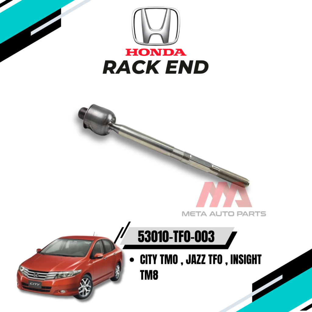 HONDA STEERING RACK END LH RH HONDA CITY TMO , JAZZ TFO , INSIGHT TM8 ...