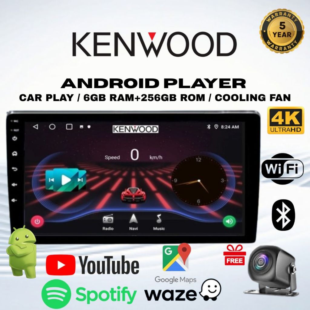 Cooling Fan 🔥[6GB RAM + 64GB ROM] Android Car Player Quad Core IPS ...