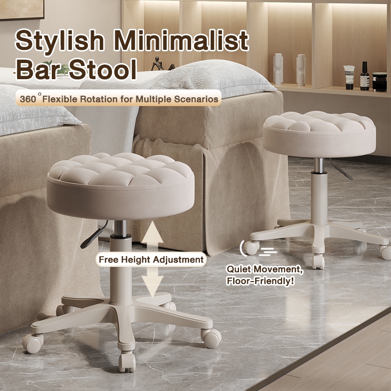 Round Stool Swivel Stool Bar Stool Hydraulic Chair Beauty Salon Chair ...