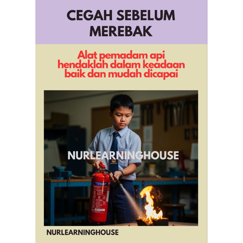 Poster Peraturan Bengkel RBT Sekolah Rendah | Shopee Malaysia