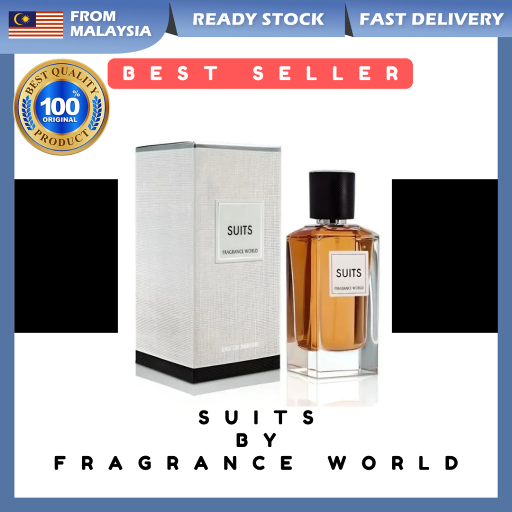 SUITS BY FRAGRANCE WORLD 100ML EDP PERFUME DUBAI | Shopee Malaysia