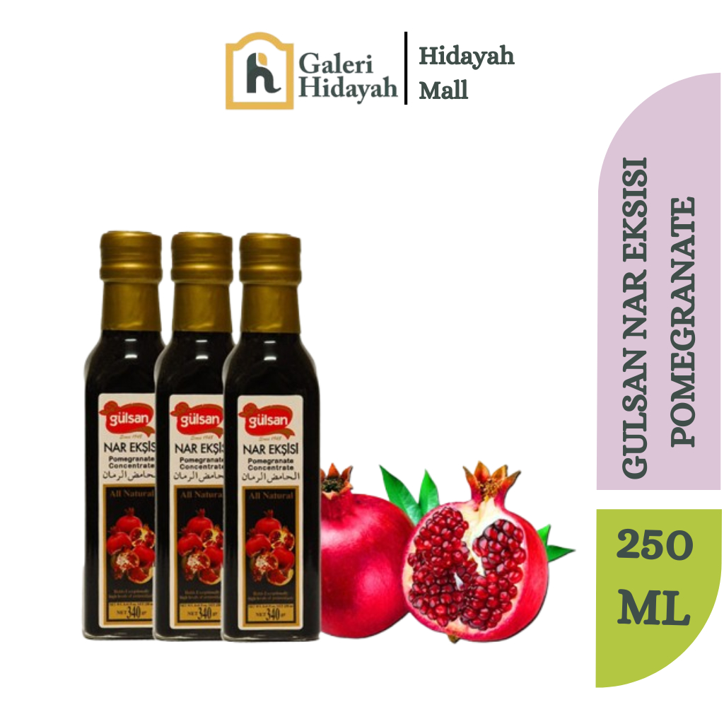 GULSAN NAR EKSISI POMEGRANATE CONCENTRATE 250ML | Shopee Malaysia