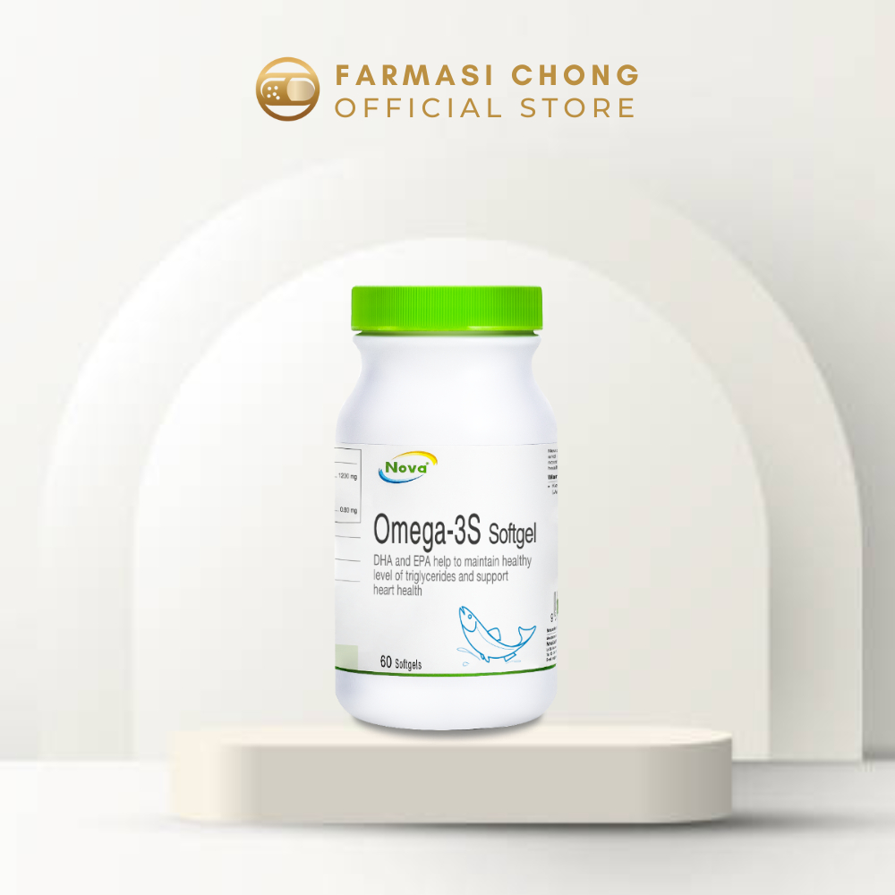 Nova Omega-3S Softgel 60S - Support Heart Health | Shopee Malaysia