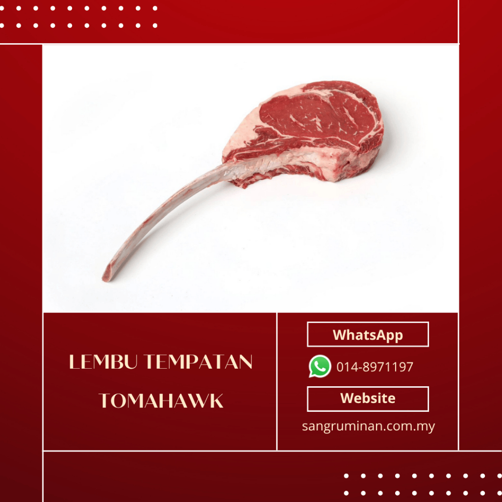 (LEMBU TEMPATAN) Tomahawk per kg | Shopee Malaysia