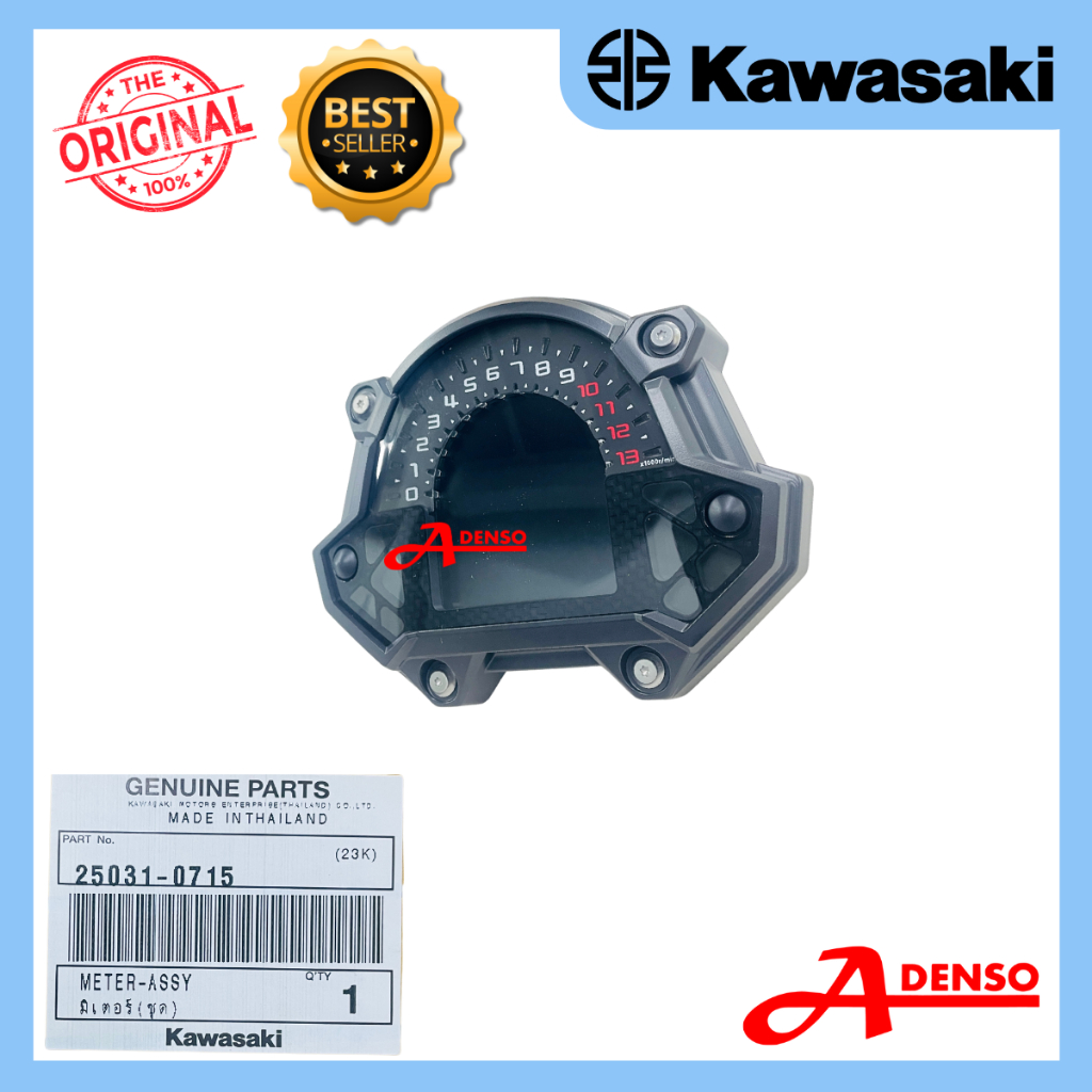 Z650 2017-2018 METER ASSY SPEEDOMETER (ORIGINAL100%KAWASAKI) 25031-0715 ...