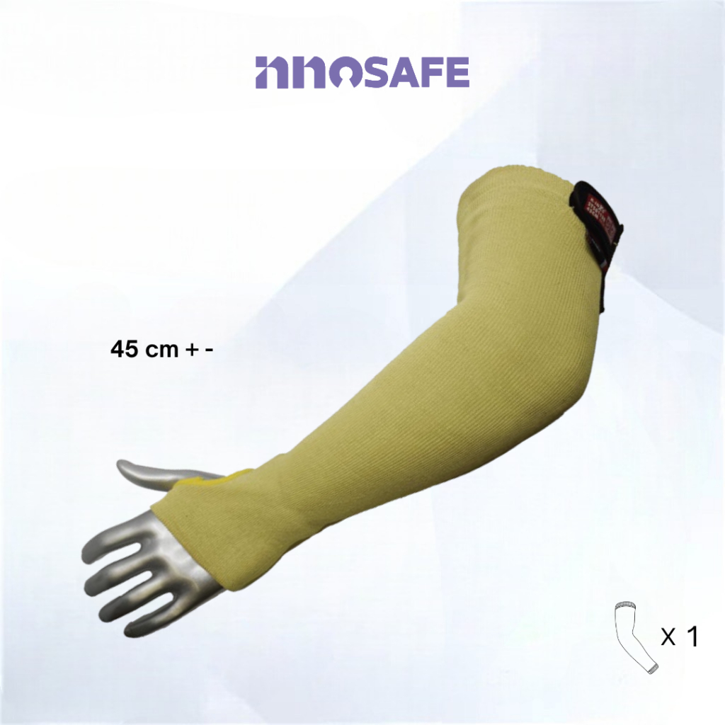 [1 Pair] Anti Cut & Heat safety hand sock arm sleeve arm cover Safety ...