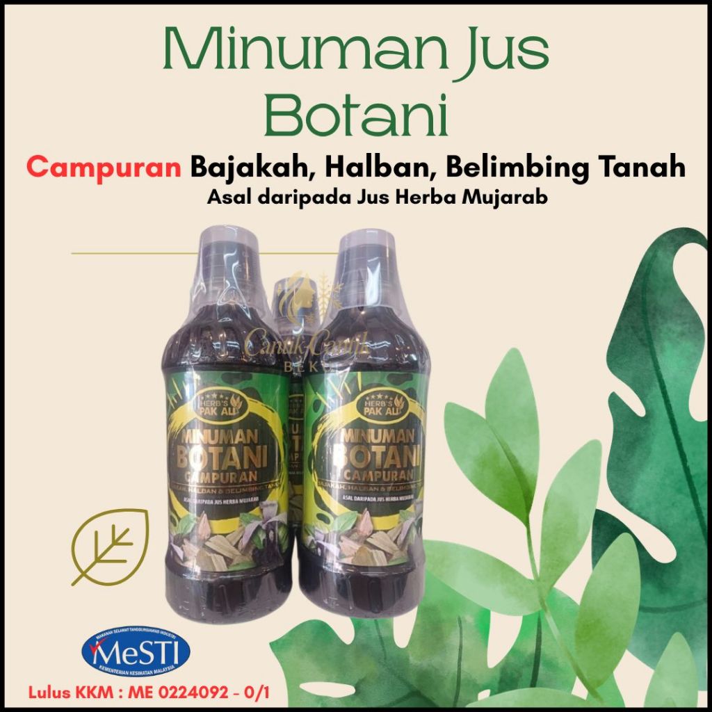 Jus Herba Mujarab Minuman Botani ORIGINAL HQ [ Stok Baru ] campu5ran ...