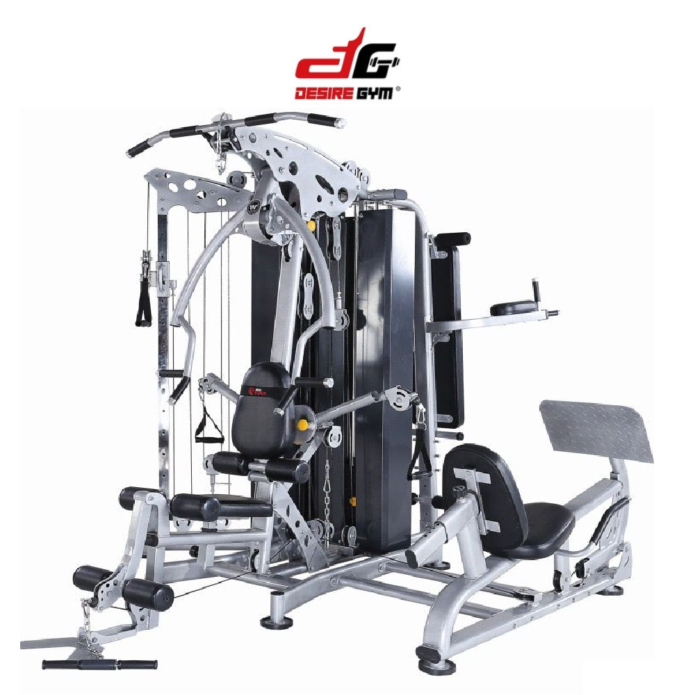 Desire Gym Multi Gym Station Heavy Duty 4 Station Gym Workout Equipment ...