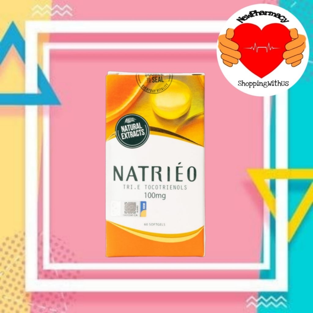 Natrieo Tri.E Tocotrienols 100mg 60's (Exp-01/2028) | Shopee Malaysia