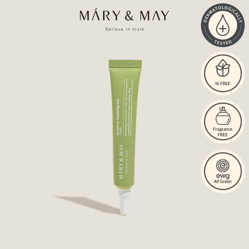 [GWP] Mary&May Sensitive Soothing Gel Cream (12g) | Shopee Malaysia