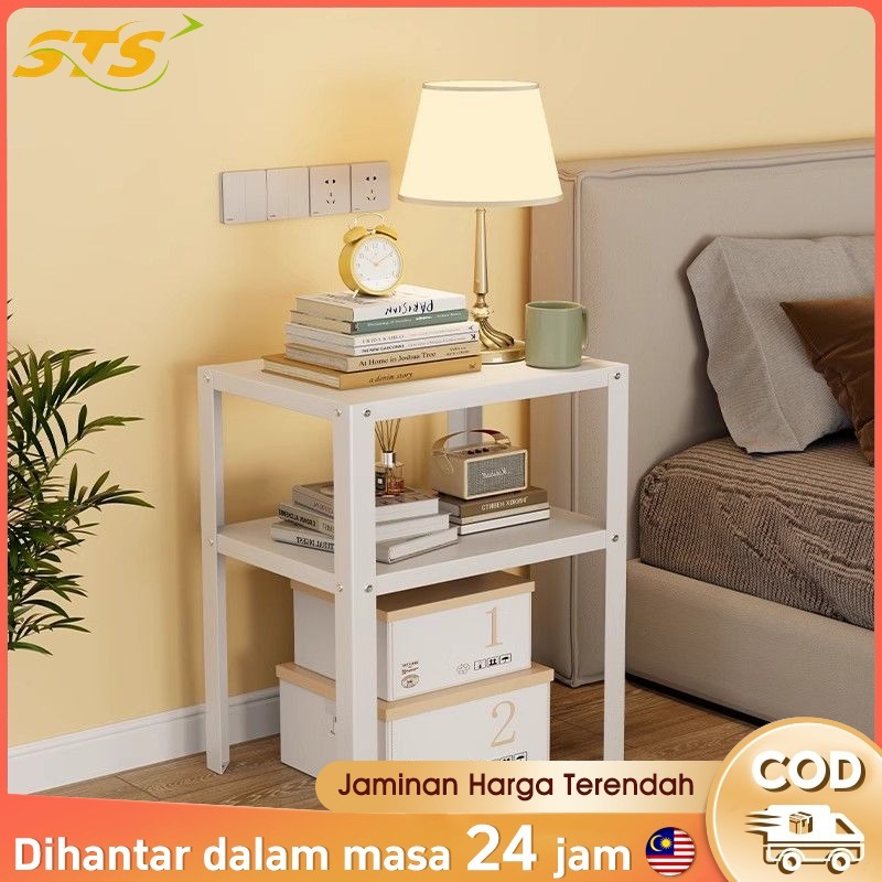 Rumah ruang tamu bilik tidur rak lantai gaya nordic rak simpanan warna ...