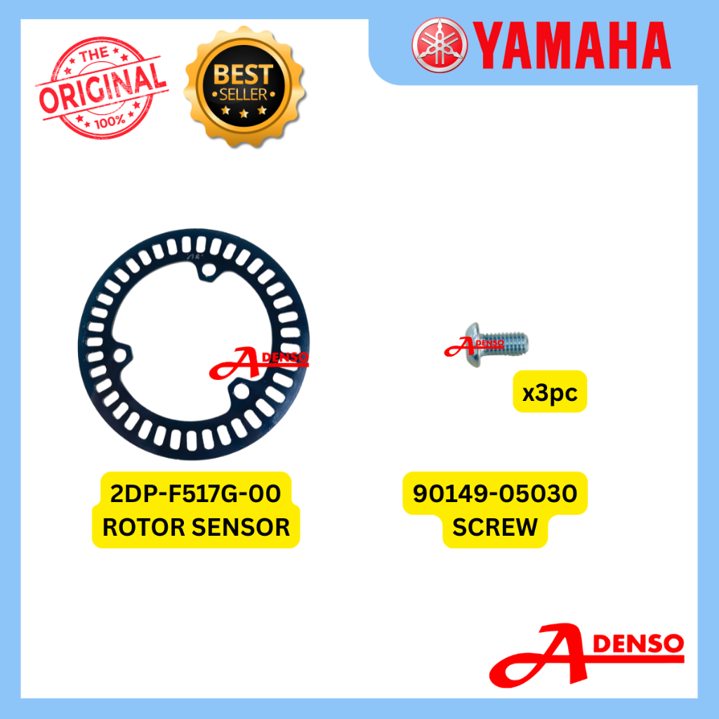 XMAX NMAX N MAX NVX 155 ROTOR SENSOR FR DISC SCREW ROTOR (ORIGINAL100 ...