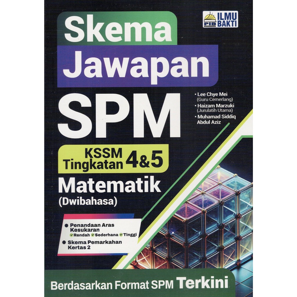 BUKU RUJUKAN ( 2025 ) : SKEMA JAWAPAN SPM MATEMATIK ( DWIBAHASA ...