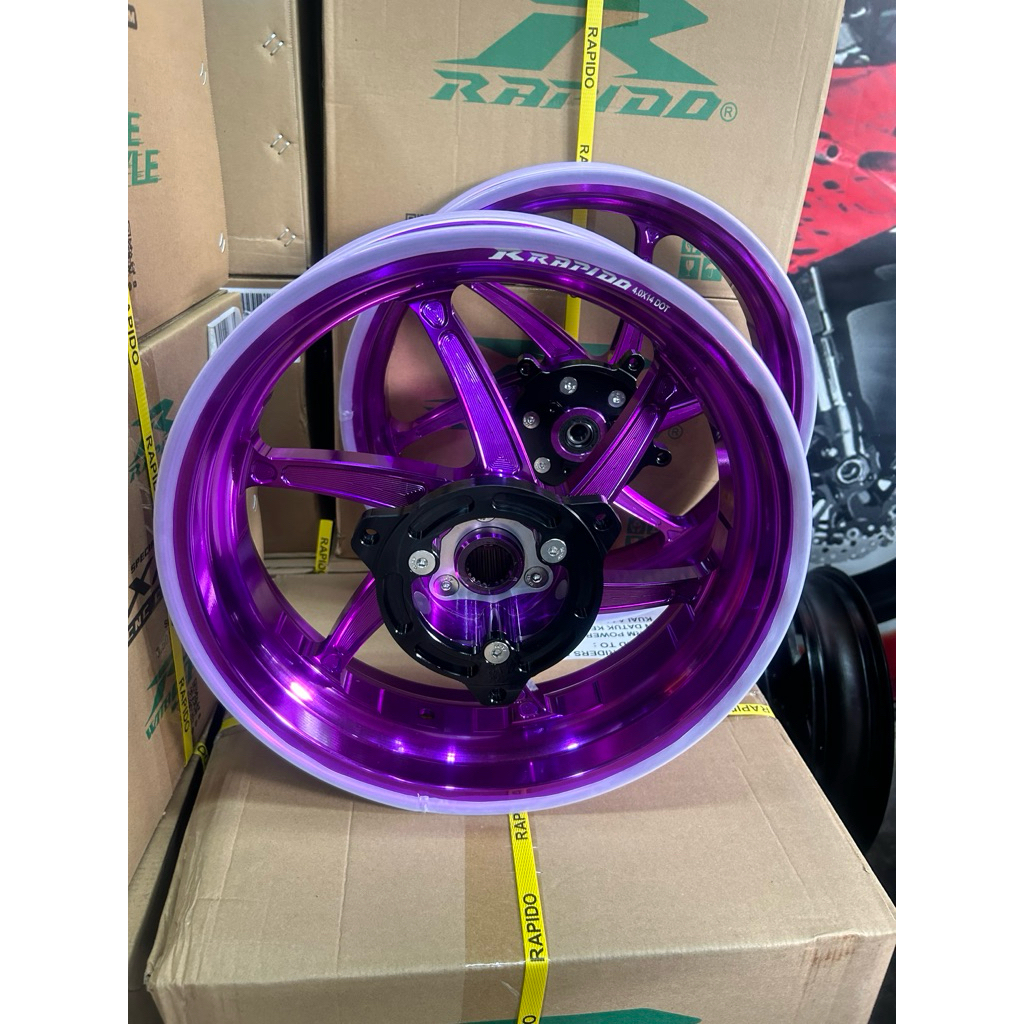 Xmax v1 v2 ORIGINAL RAPIDO 628 CNC Casting Rim Size(F-350-15 R-4.00-14 ...