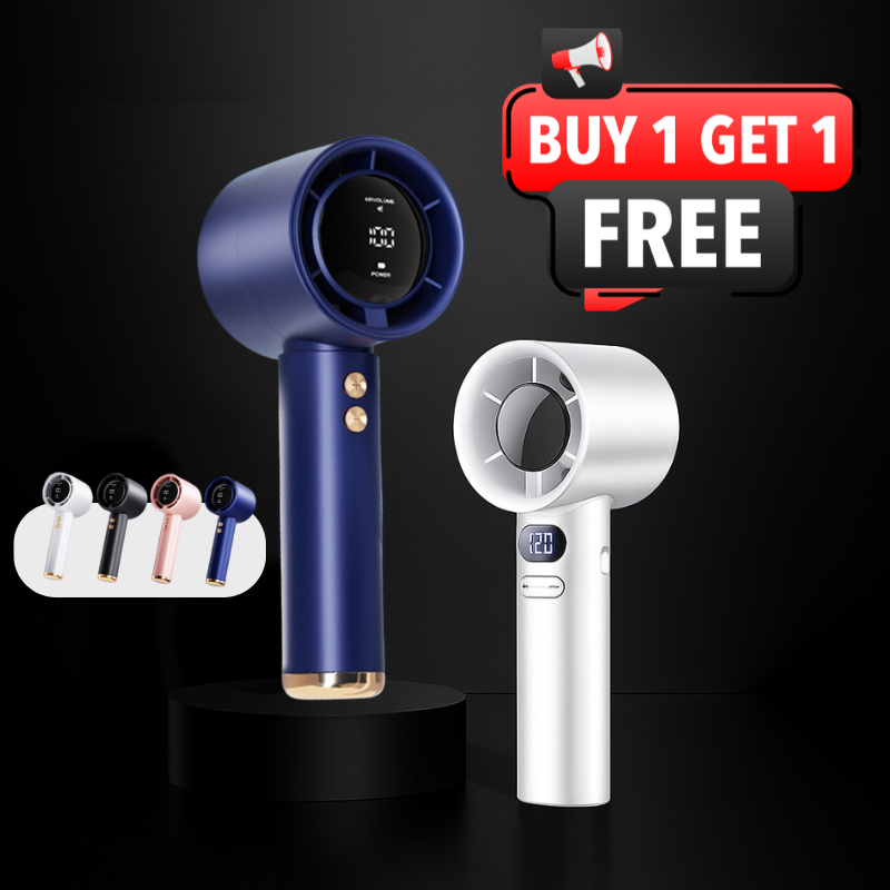 Super Strong Wind Powerful Portable Handheld Fan,13000RPM 100199 Speed ...