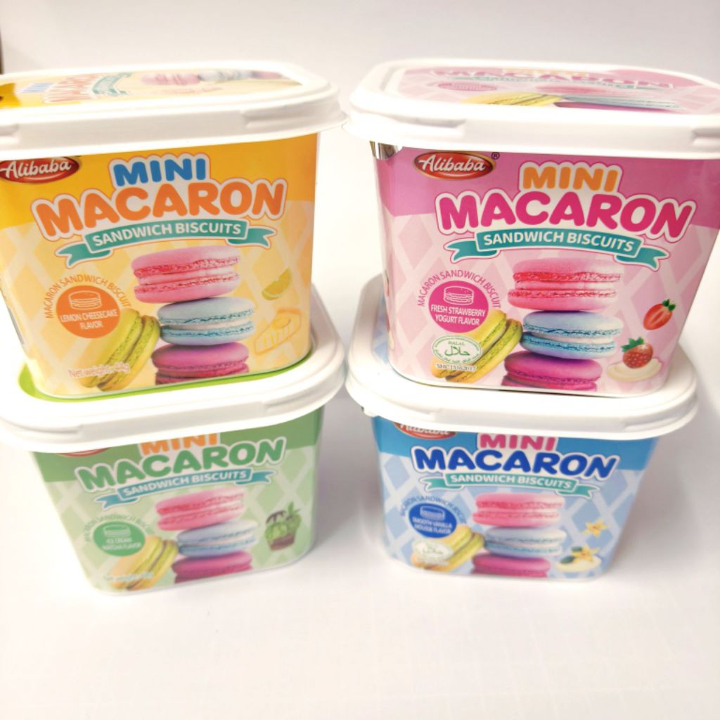 Alibaba Mini Macaron Sandwich Biscuits (HALAL) | Shopee Malaysia