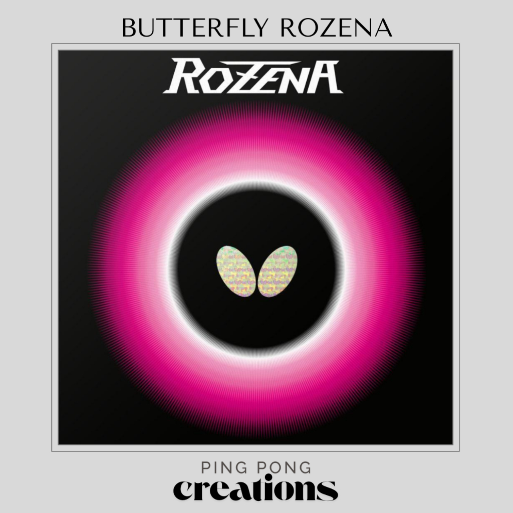 (100% Authentic Ready Stock) Butterfly ROZENA Table Tennis Rubber Getah ...