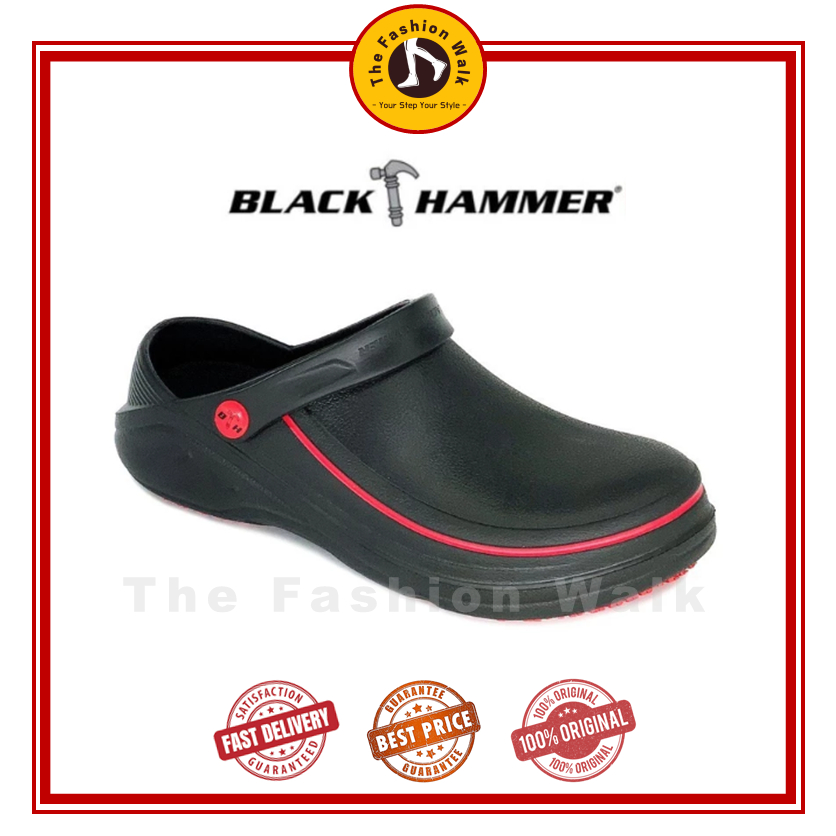 BLACK HAMMER Waterproof Safety Clogs Chef & Kitchen Shoes BHC-S085 ...