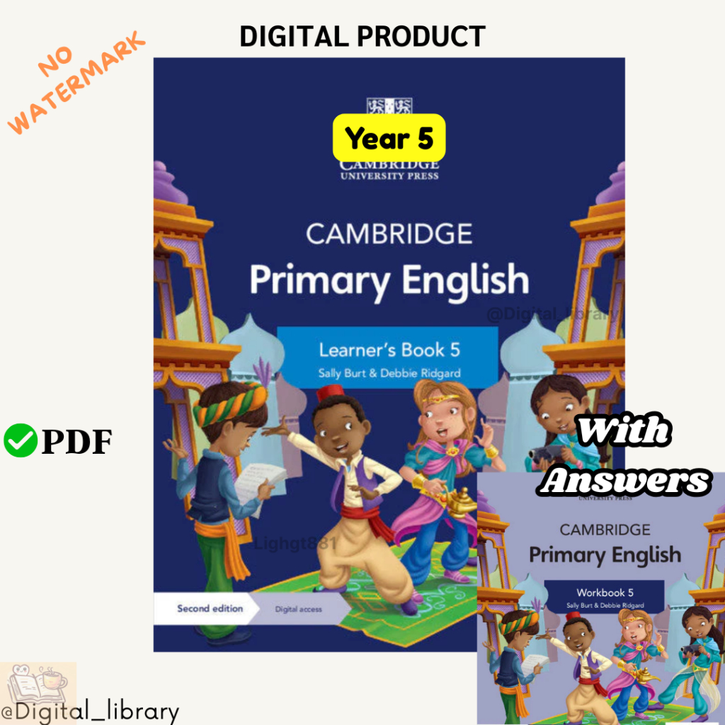 [Year 5] Cambridge Primary English Learner's Book 5 / Answers (Primary ...