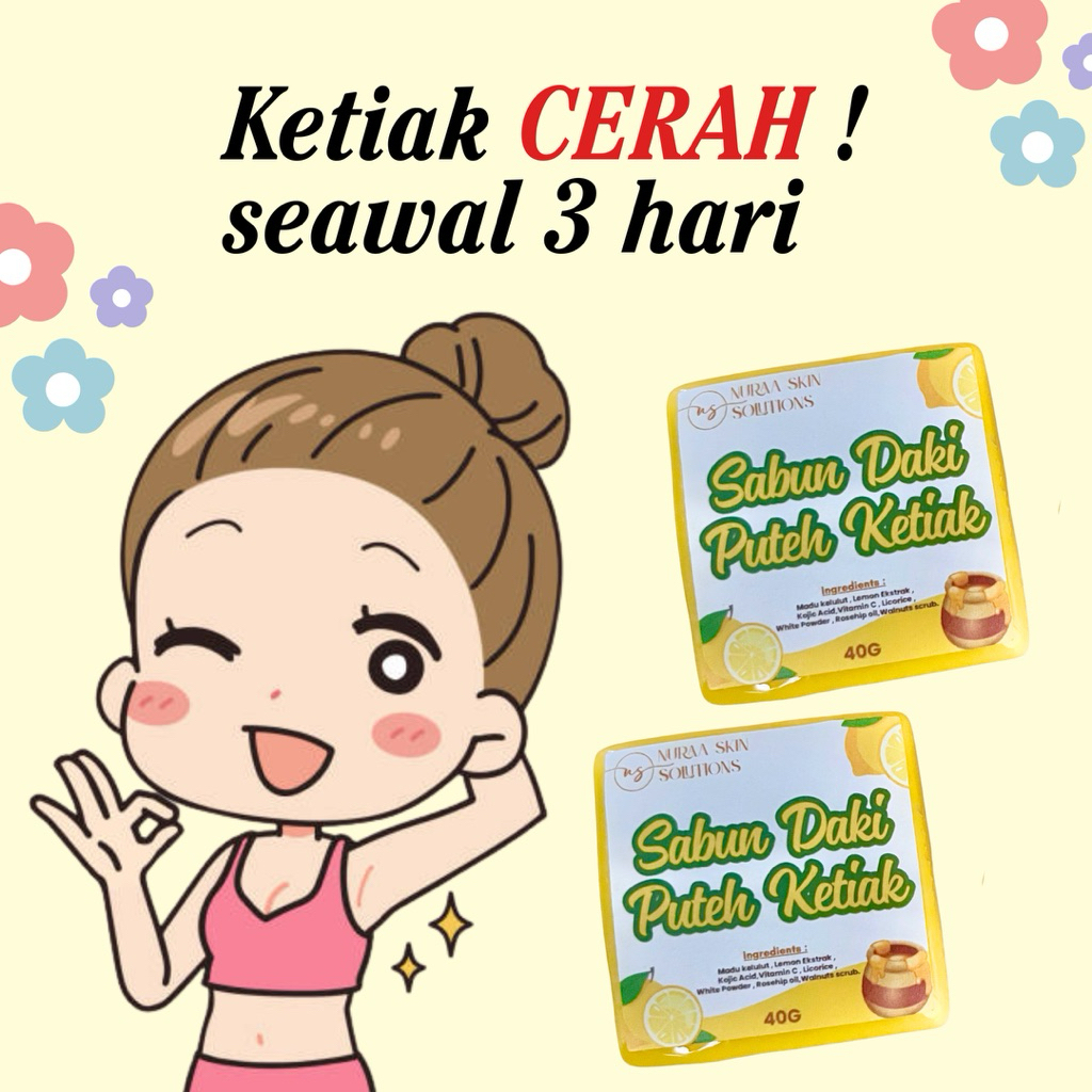 SABUN DAKI putih celah peha / ketiak / leher | Shopee Malaysia