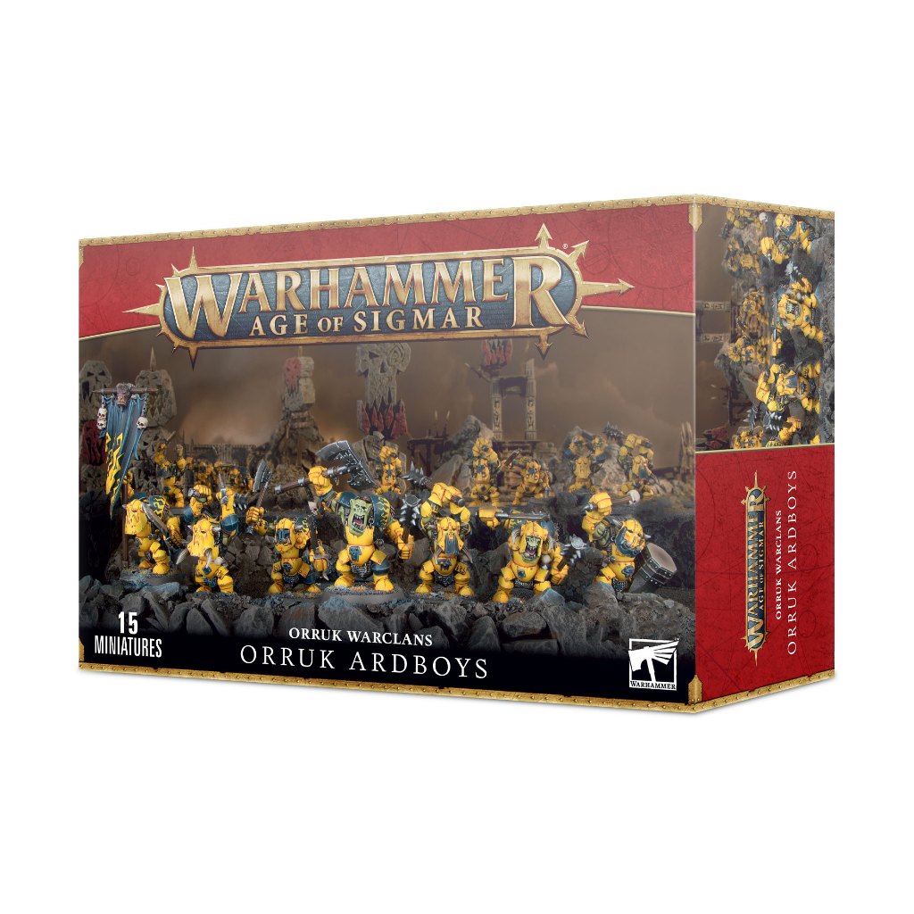 Warhammer Age of Sigmar: Orruk Warclans Orruk Ardboys | Shopee Malaysia