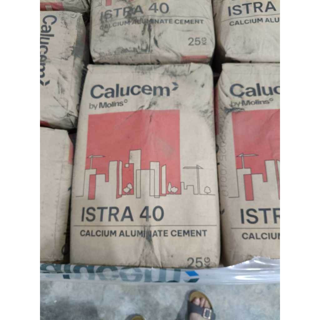 ISTRA 40 HIGH ALUMINA CEMENT/SIMEN TAHAN PANAS REPACK 2KG | Shopee Malaysia
