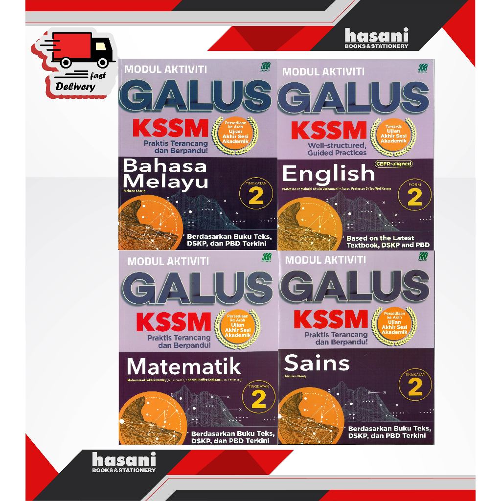 SASBADI : MODUL AKTIVITI GALUS KSSM TINGKATAN 2 | Shopee Malaysia