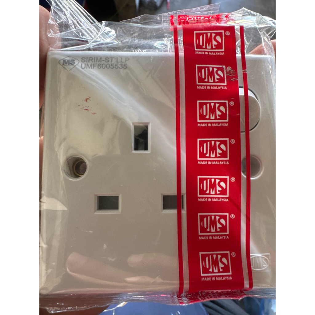 Switched Socket Outlet / Soket Plug Dinding | Shopee Malaysia