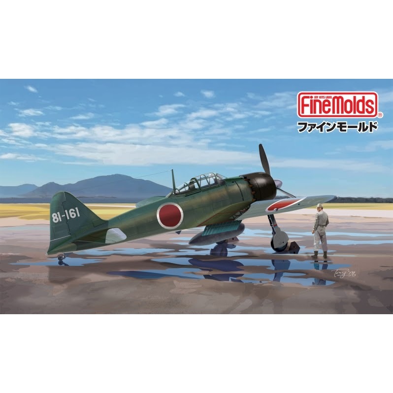 FINE MOLDS FZ01 IJN A6M5 Carrier Fighter Zero Model 52 (Mitsubishi, Mid ...