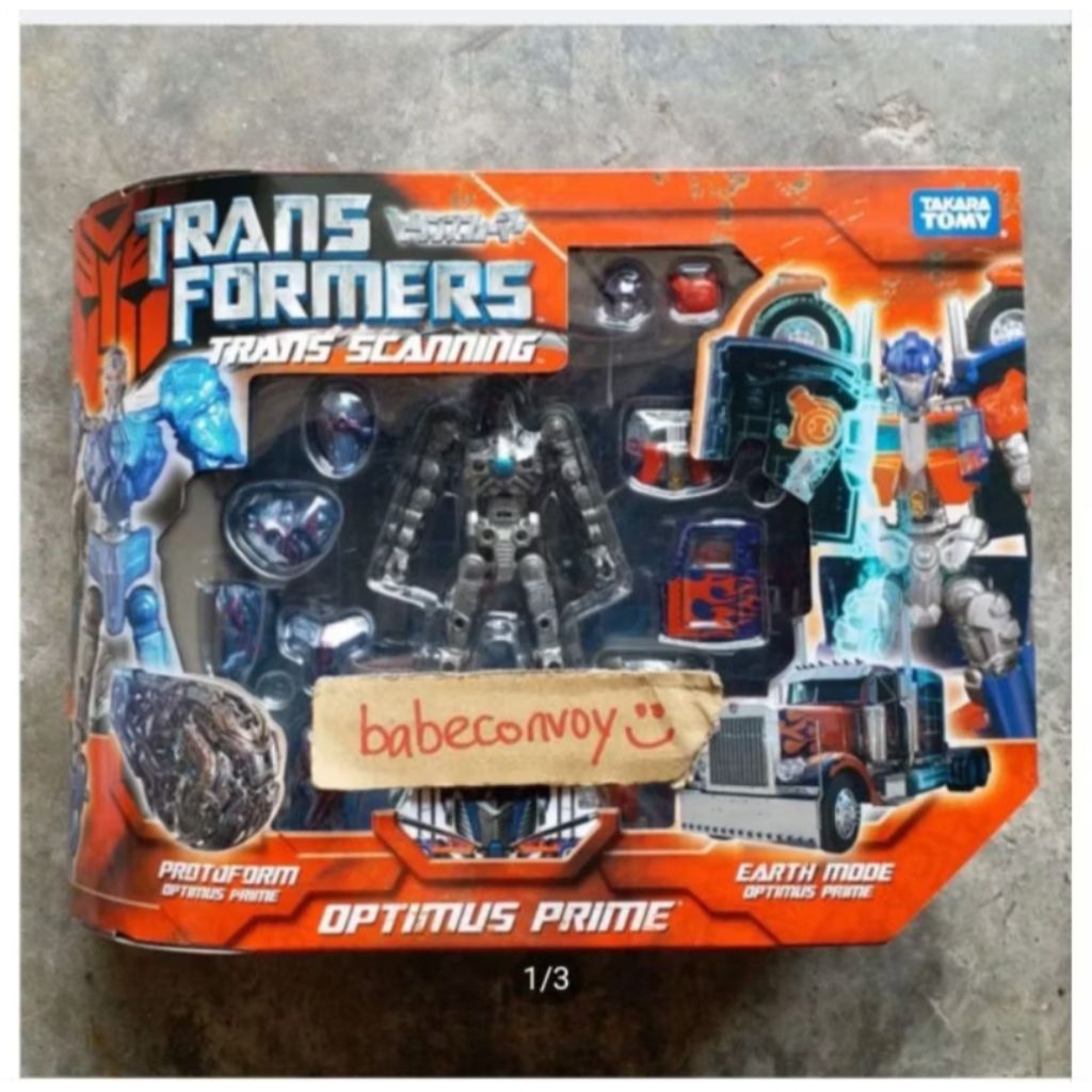 Transformers Trans Scanning Optimus Prime MISB | Shopee Malaysia