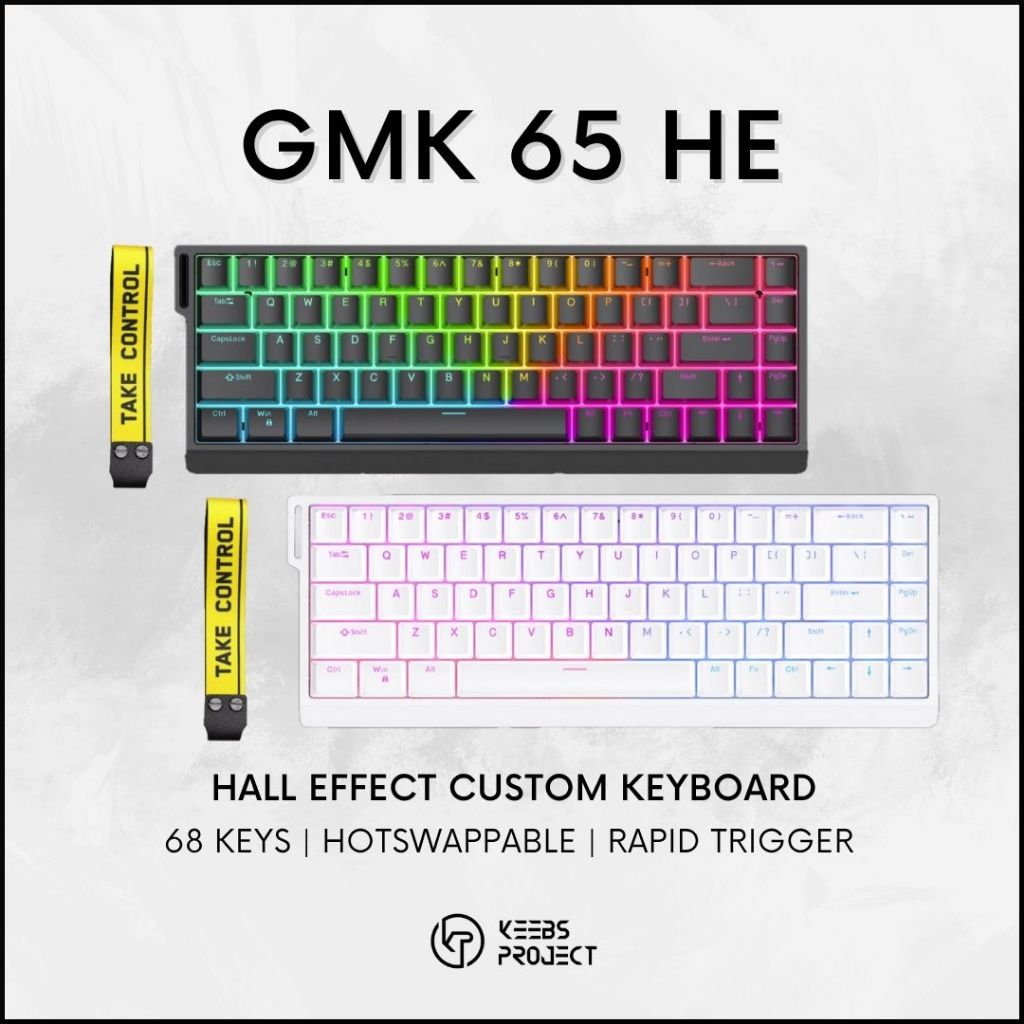 [READY STOCK] ZUOYA GMK 65 HE 65% Wired Custom Mechanical Keyboard ...