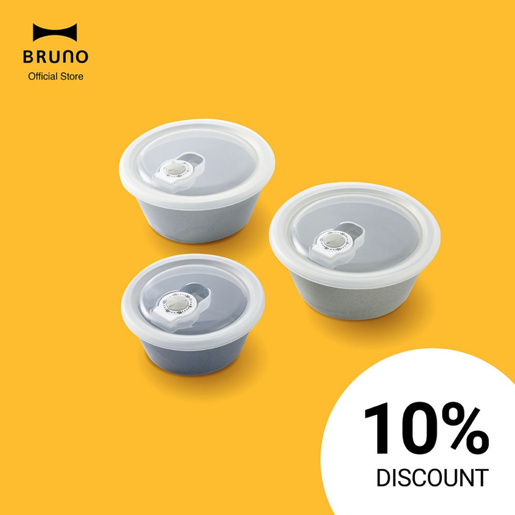 Bruno Set of 3 Ceramic Covered Container | Shopee Malaysia