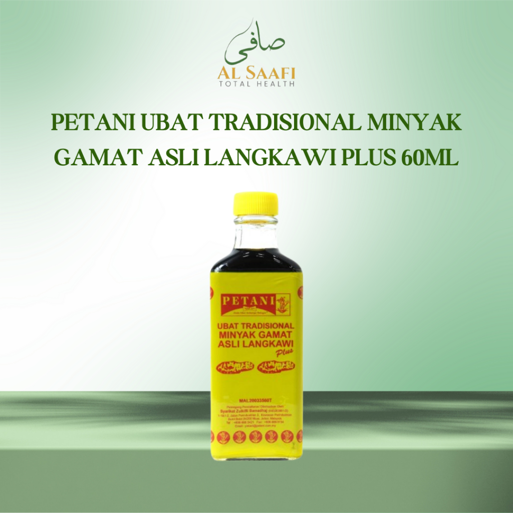 Petani Ubat Tradisional Minyak Gamat Asli Langkawi Plus 60ml | Shopee ...