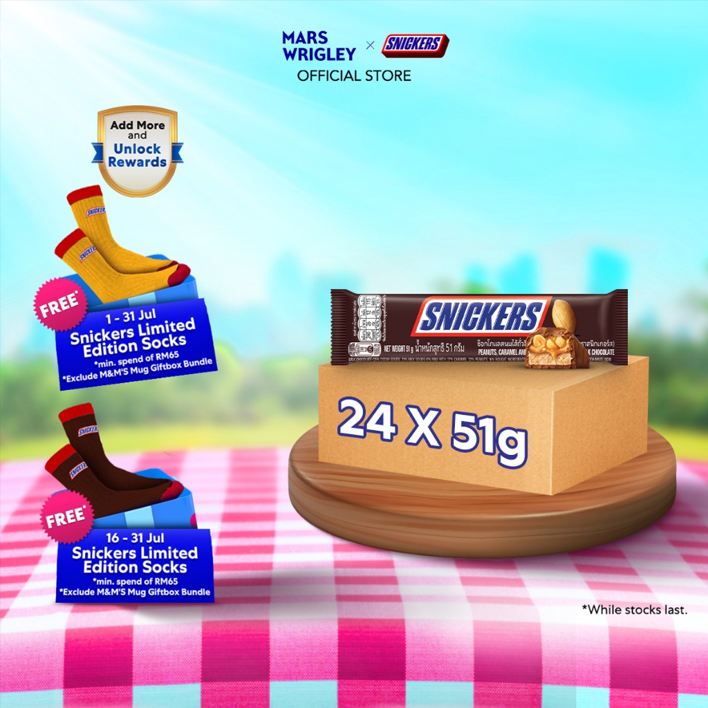 -MINGYU's Favorite- [Outer Deals] Snickers Peanut Bar Single 51g ...