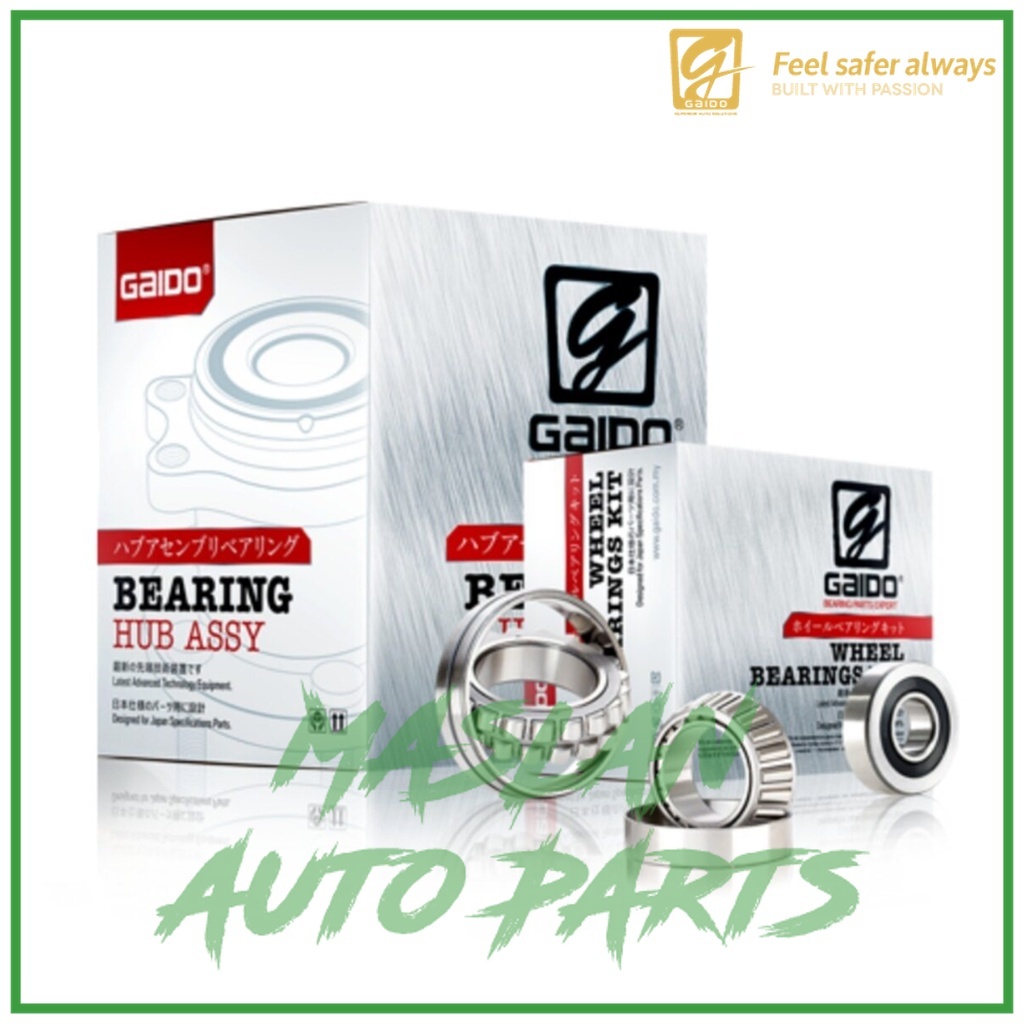 Gaido Front Wheel Bearing - Proton Iriz / Persona VVT / Saga VVT ...