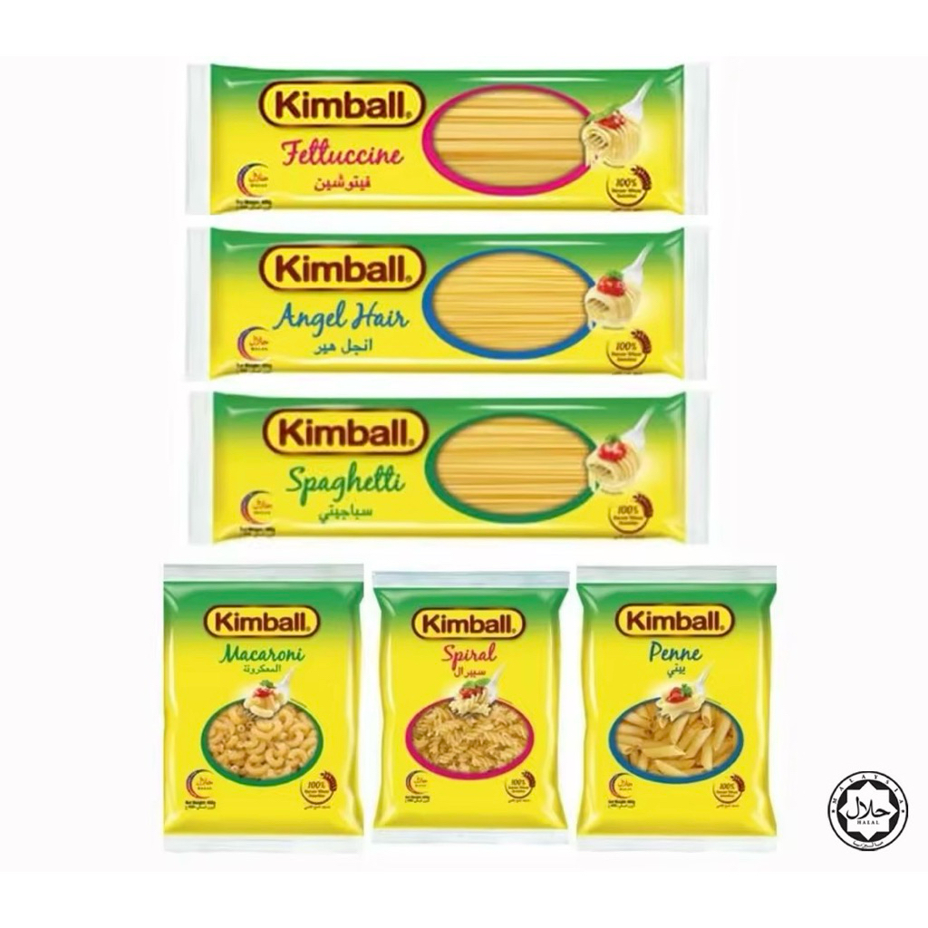 Kimball Dry Pasta 400g Assorted Fettuccine Macaroni Spageti 意大利面 ...