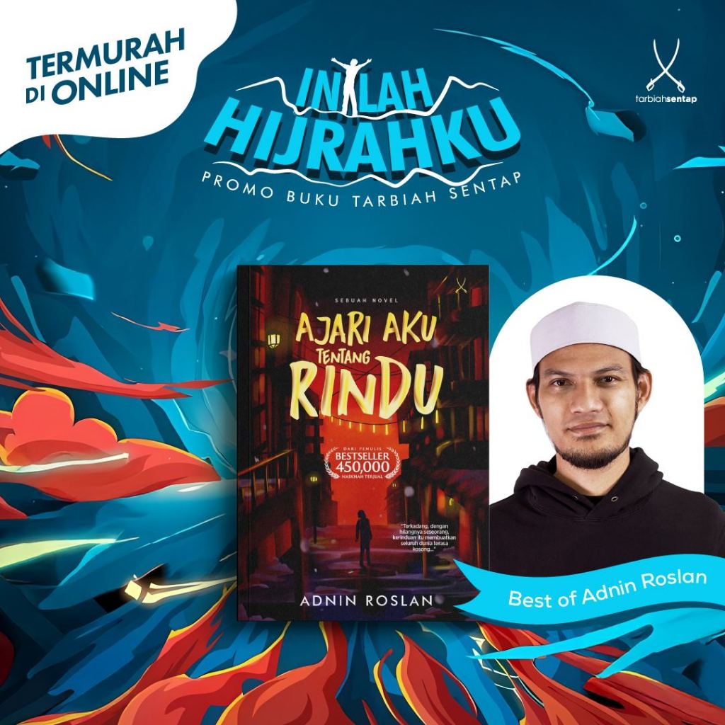 Ajari Aku Tentang Rindu by Adnin Roslan | Shopee Malaysia