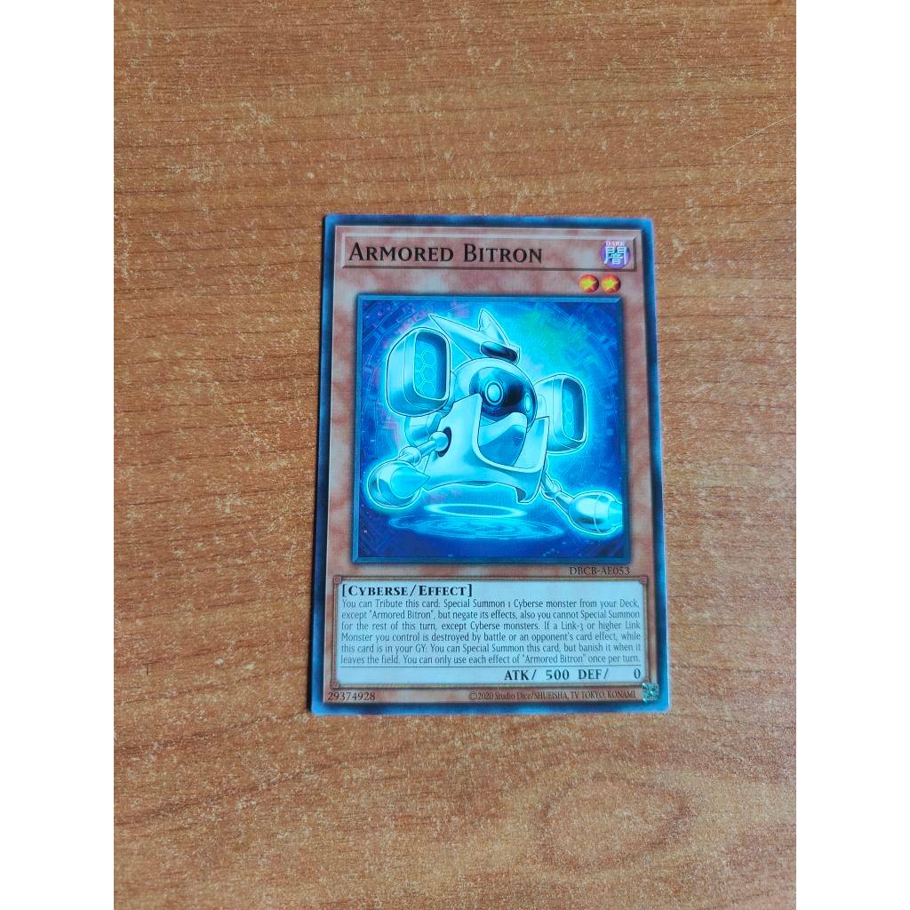 Yugioh: DBCB-AE053 Armored Bitron (N/NPR) | Shopee Malaysia